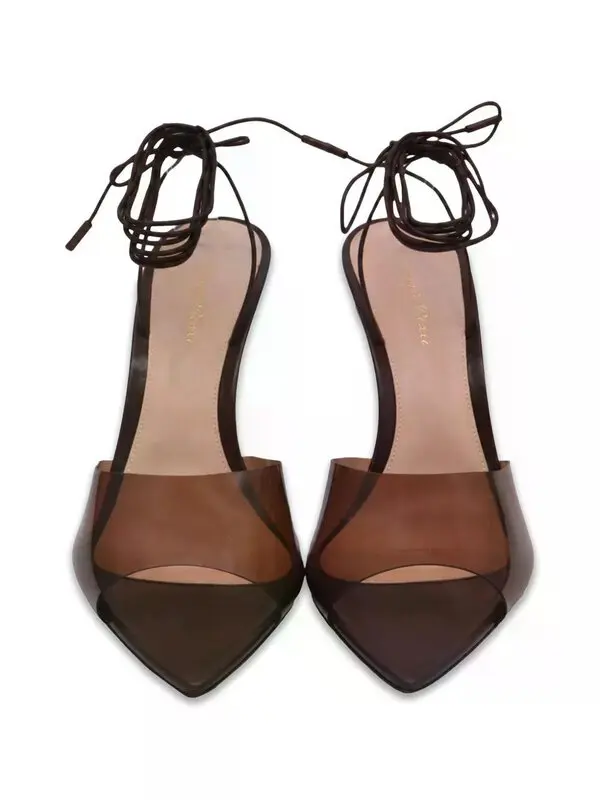 GIANVITO ROSSI Skye Pointed-toe Sandals
