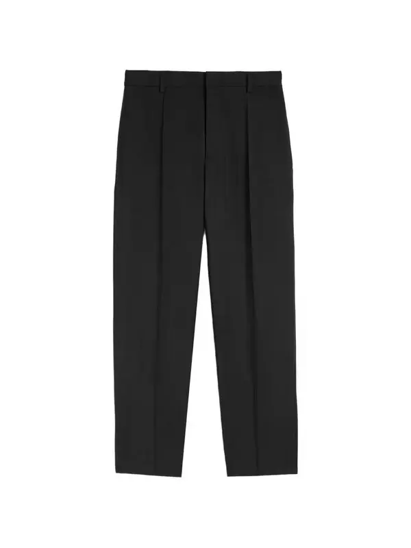 JIL SANDER Tapered Cropped-leg Trousers