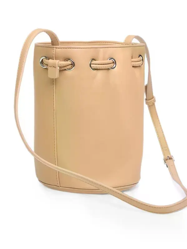 Calvin Klein Logo-embossed Drawstring Bucket Bag