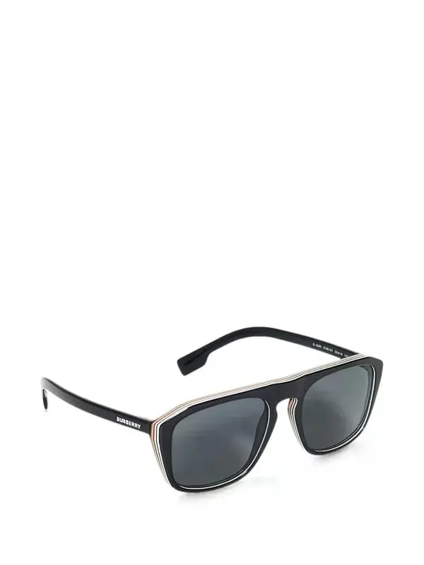 Burberry Square-frame Sunglasses - Black