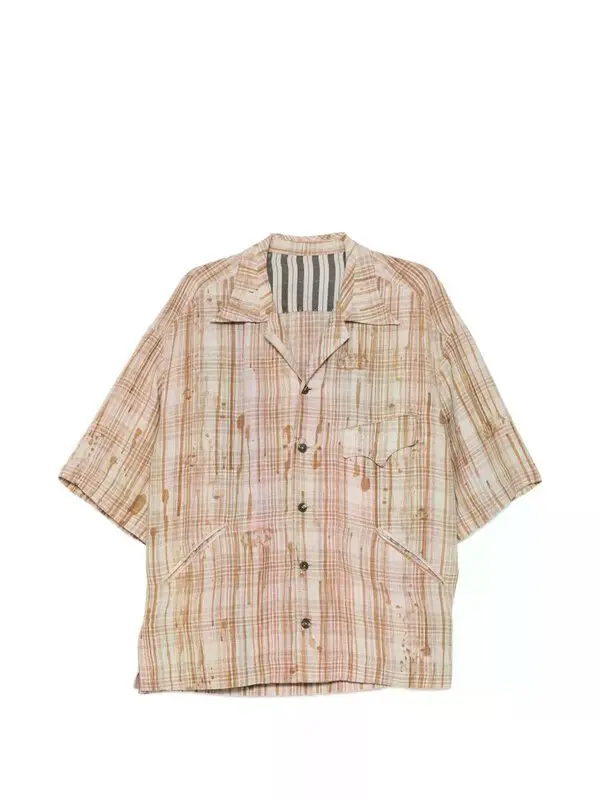 ZIGGY CHEN All-over Graphic-print Shirt