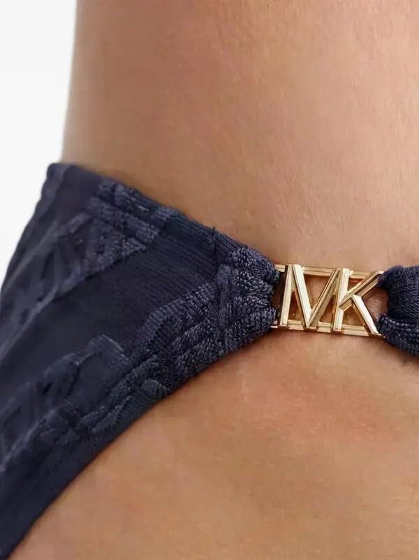 Michael Kors Logo Plaque Bikini Bottoms