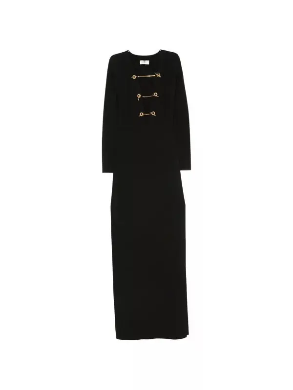 Elisabetta Franchi Cut-out Maxi Dress