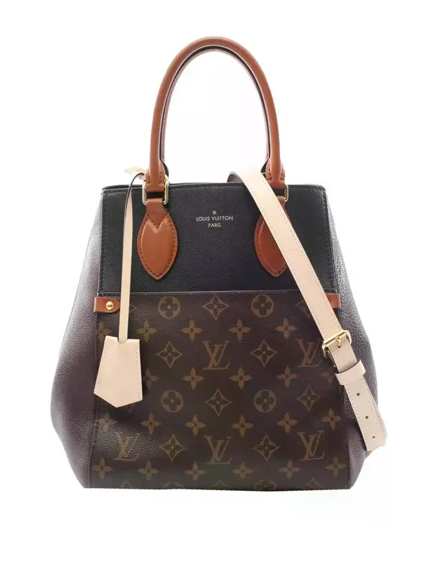 LOUIS VUITTON 2020 Monogram Fold Tote Mm Satchel