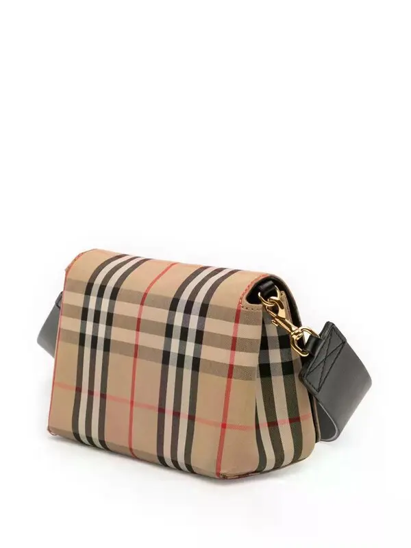 Burberry 2023-2026 House Check Canvas Hackberry Crossbody Bag