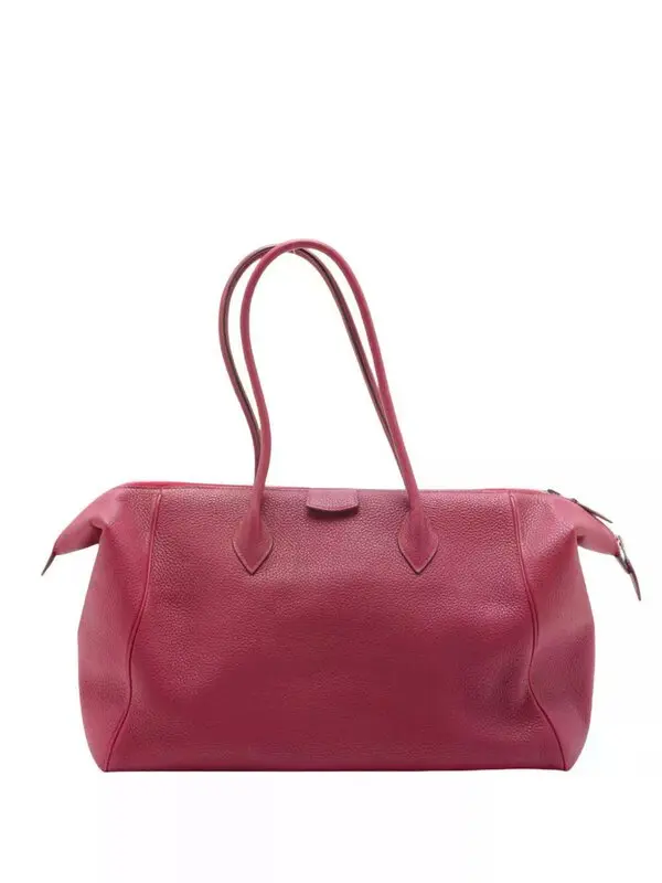 Hermès 2006-2012 Togo Paris Bombay 40 Tote Bag - Red