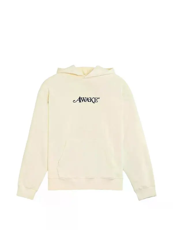 AWAKE NY Logo-embroidered Hoodie