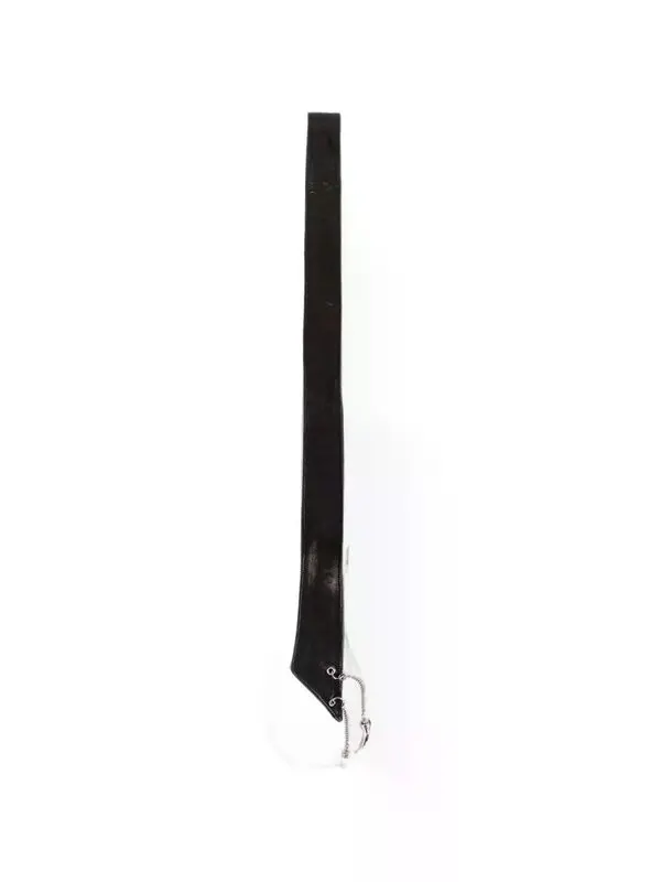 ANN DEMEULEMEESTER Resi Charm-embellished Tie - Black