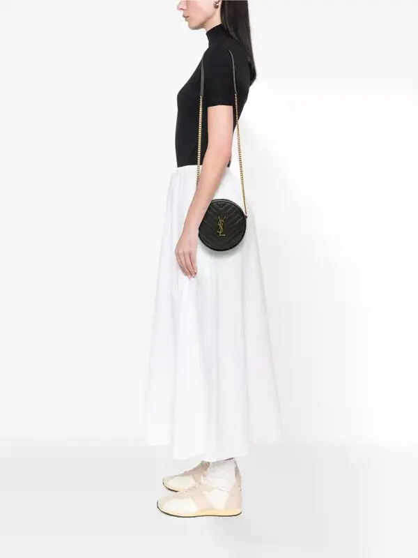 Saint Laurent Round Camera Bag - Black