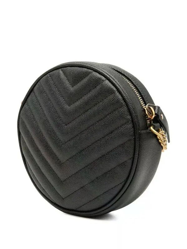 Saint Laurent Round Camera Bag - Black
