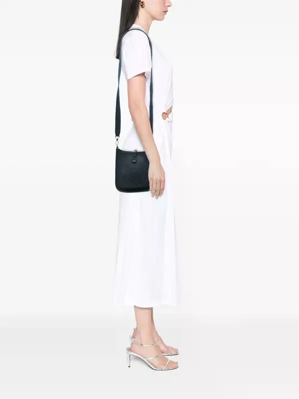 Hermès Clemence Evelyne 16 Amazone Crossbody Bag - Blue