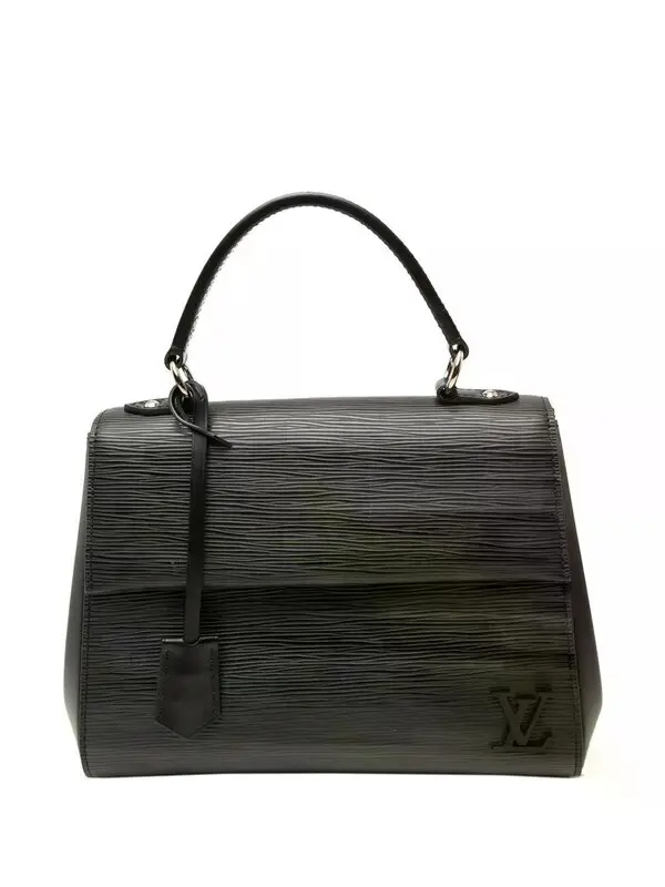 LOUIS VUITTON 2018 Epi Cluny Bb Satchel - Black