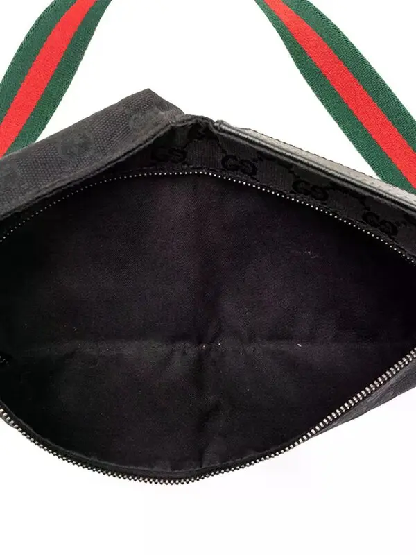 Gucci 2000-2015 Gg Canvas Web Double Pocket Belt Bag