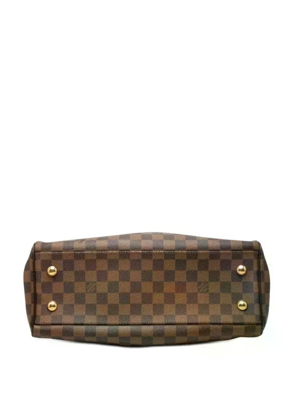 LOUIS VUITTON 2009 Damier Ebene Trevi Pm Satchel