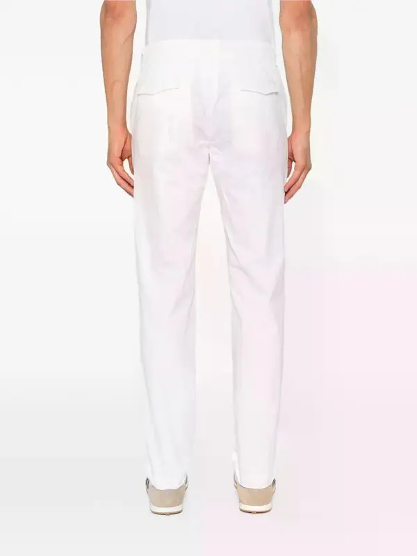 ORIGINAL VINTAGE Mid-rise Straight-leg Cotton Trousers