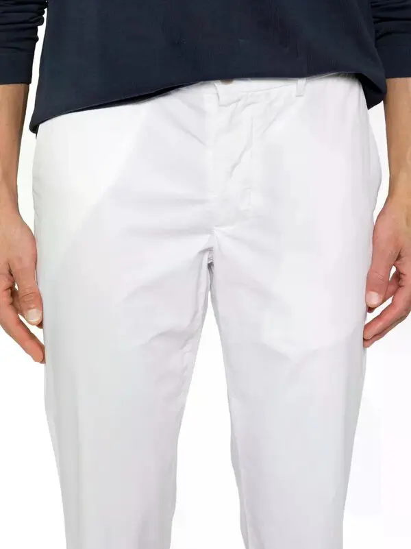 ORIGINAL VINTAGE Mid-rise Straight-leg Cotton Trousers