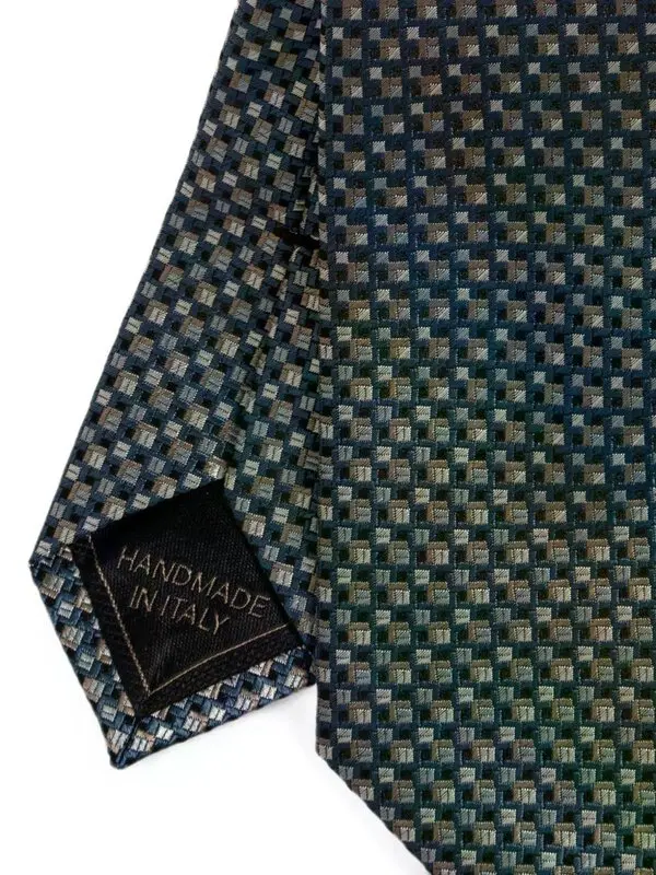 Brioni Geometric-pattern Tie