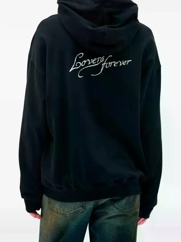 ANN DEMEULEMEESTER Bardi Rear-print Hoodie