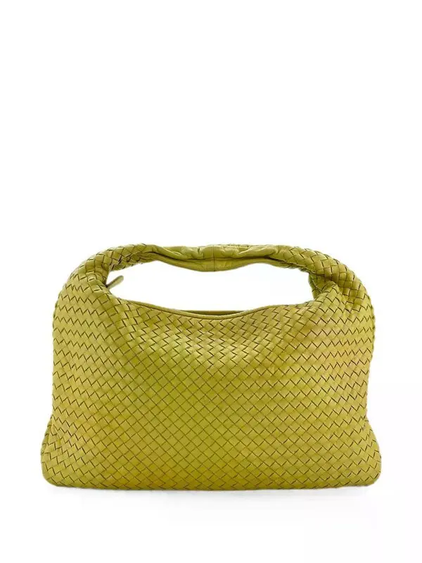 Bottega Veneta Intrecciato Leather Tote Bag - Yellow