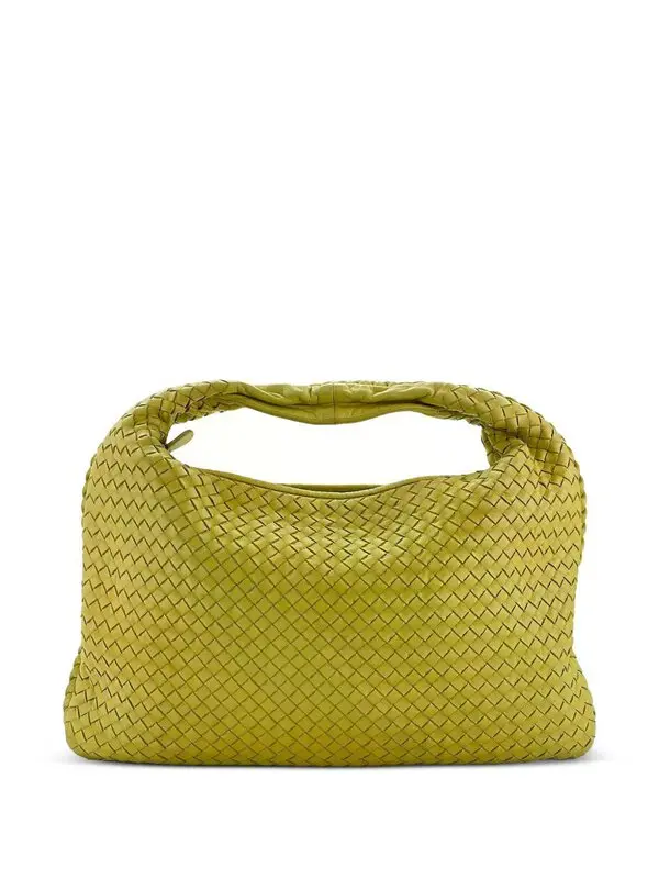 Bottega Veneta Intrecciato Leather Tote Bag - Yellow