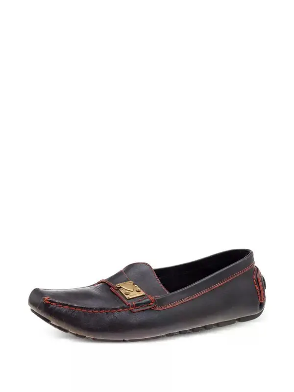LOUIS VUITTON S Lock Loafers