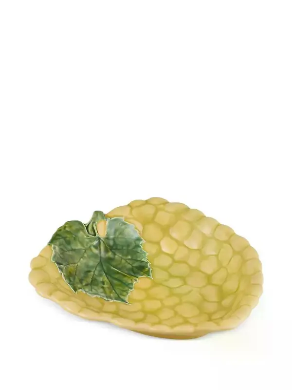 BORDALLO PINHEIRO Grape-design Bowl - Yellow