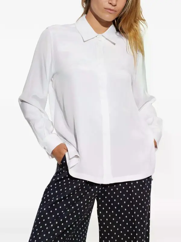 Max Mara Geranio Side-slit Shirt