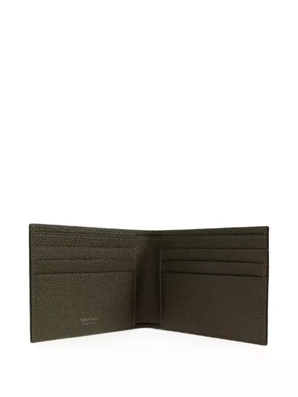 FERRAGAMO Gancini Grained Leather Wallet