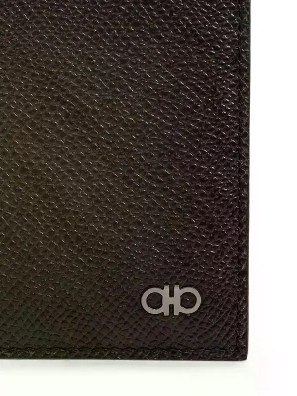 FERRAGAMO Gancini Grained Leather Wallet