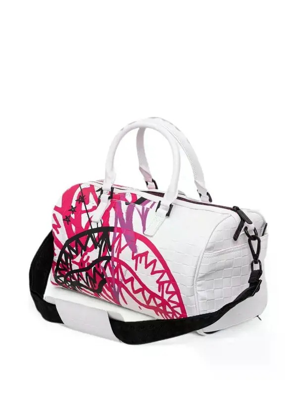SPRAYGROUND Shark-print Holdall Bag
