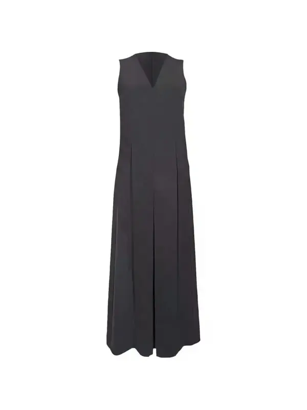 ALEXANDER WANG V-neck Pleated Jumpsuit