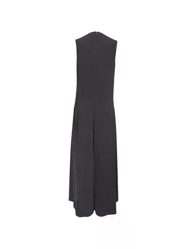 ALEXANDER WANG V-neck Pleated Jumpsuit