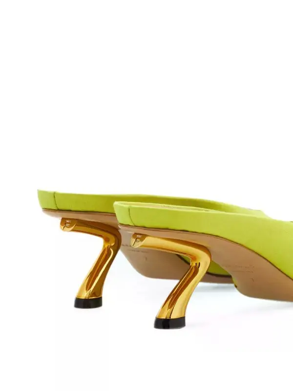 FERRAGAMO Sculptural-heel Mules