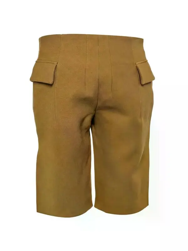 Marni Wool Crepe Elasticated Waist Shorts