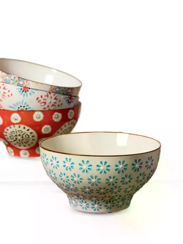 CU I SEEYOU Patterned Ceramic Bowls