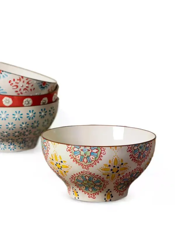 CU I SEEYOU Patterned Ceramic Bowls