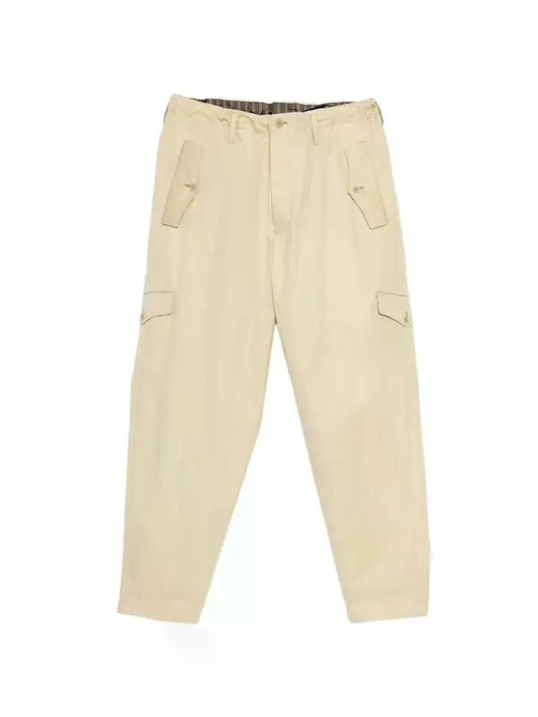 Yohji Yamamoto Z-flap Cargo Pants - Brown