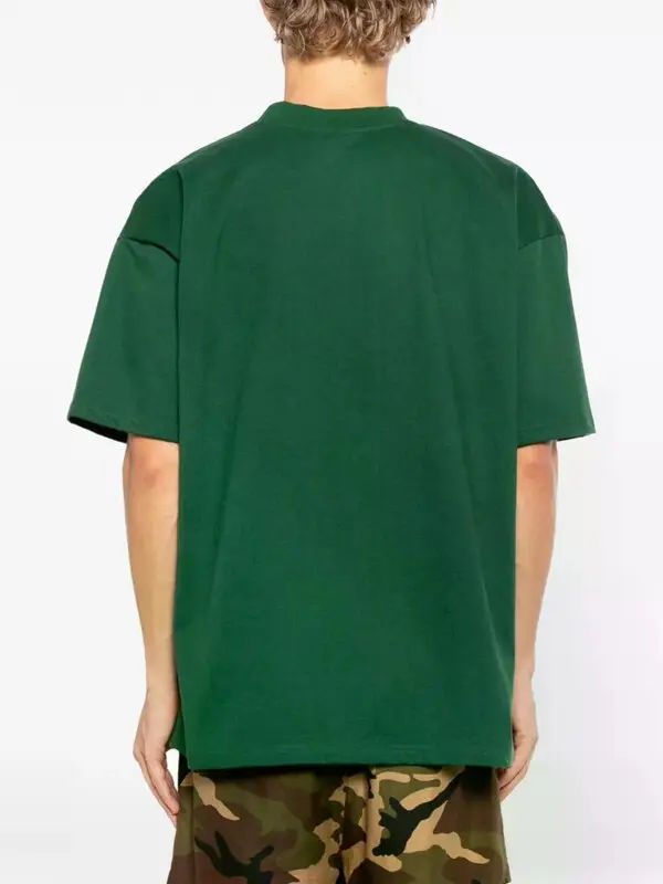 CAVENDISH Logo-embroidered T-shirt