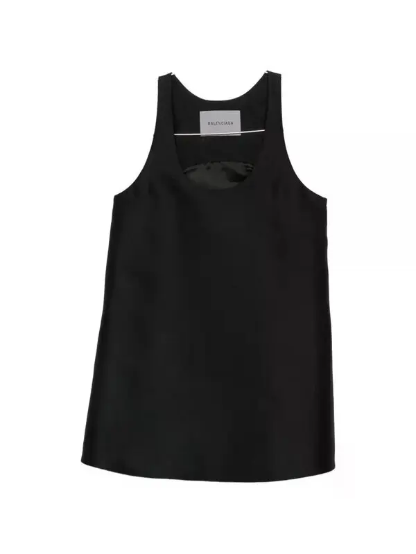 Balenciaga Scoop-neck A-line Dress