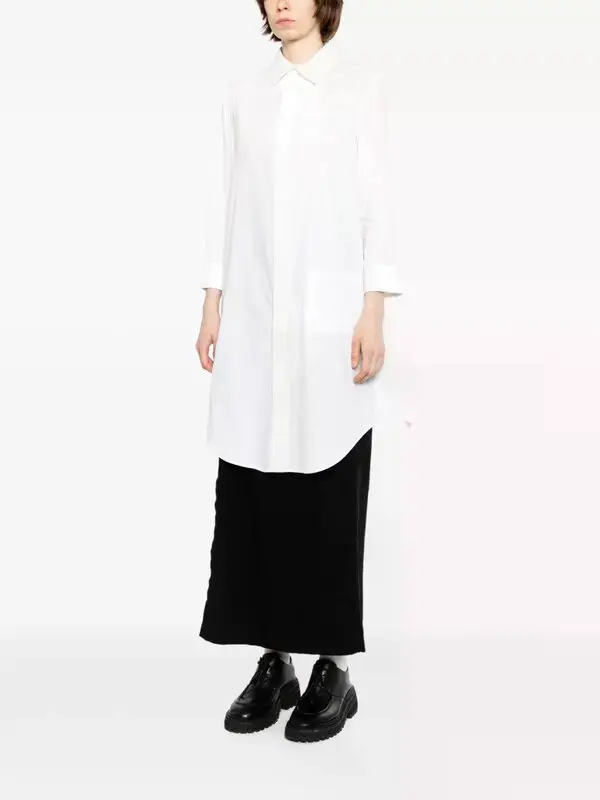 Yohji Yamamoto Cotton Broadcloth Balloon Shirt
