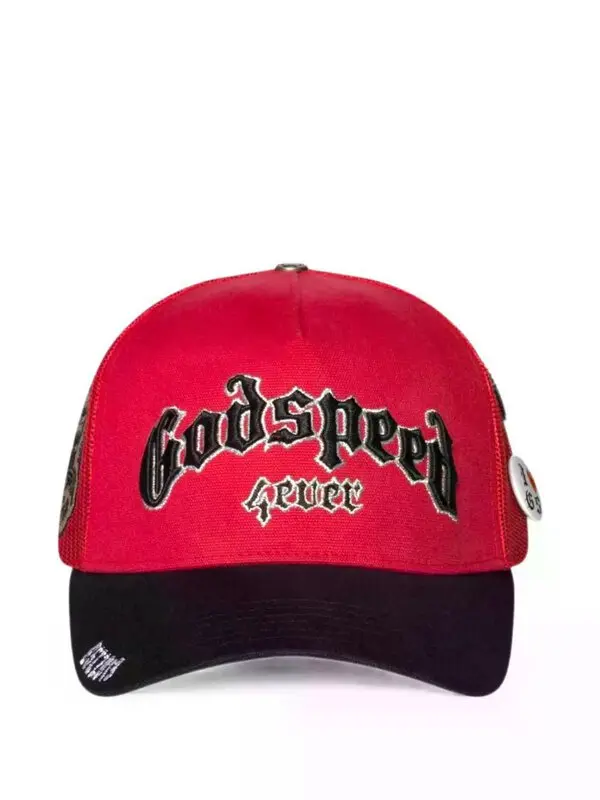 GODSPEED Forever Logo Baseball Cap - Red