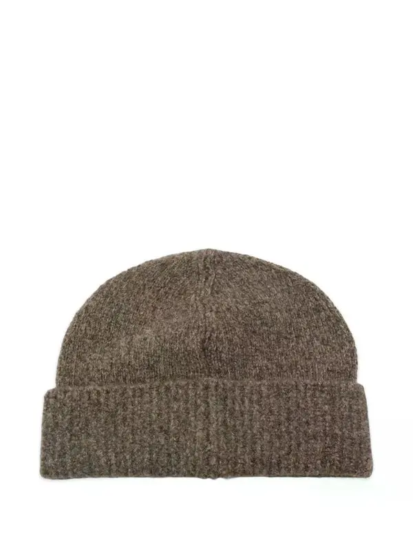 Brunello Cucinelli Ribbed Knit Beanie Hat