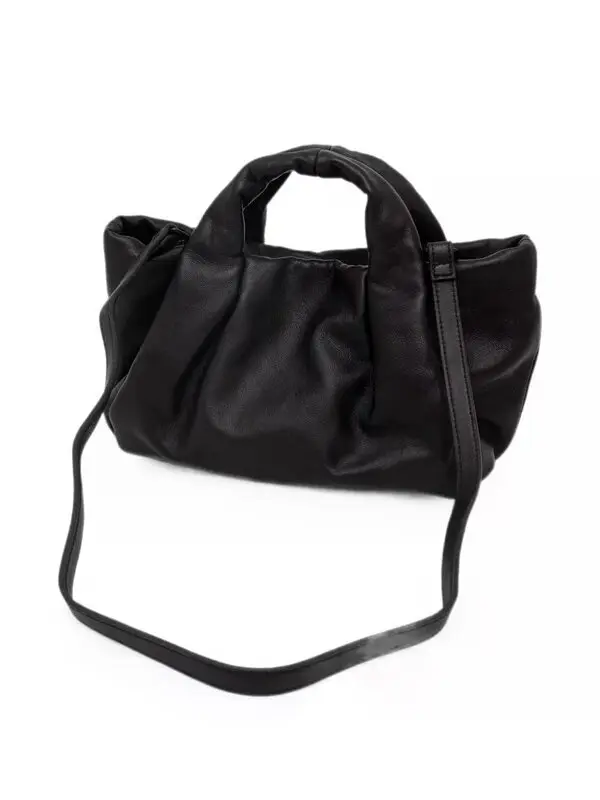 Munthe Small Lixia Logo-patch Ruched Tote Bag