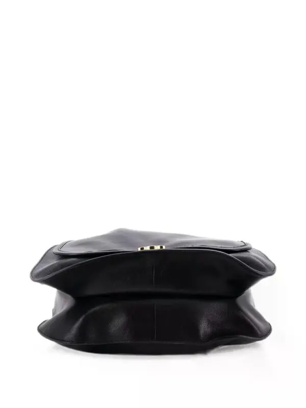Celine Soft Triomphe Besace Bag Leather Large Crossbody Bag