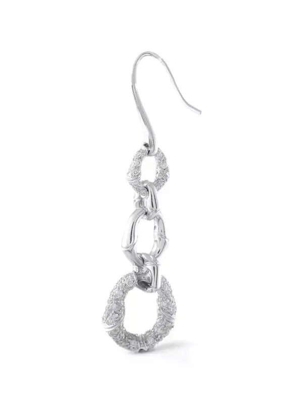 Gucci Bamboo Diamond Drop Earrings