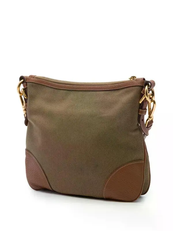 Prada 2010-2026 Canvas Canapa Logo Crossbody Bag