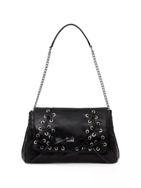 Dkny Lace-up-detail Shoulder Bag