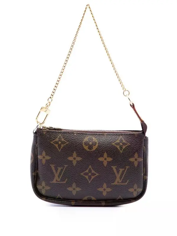 LOUIS VUITTON 2008 Monogram Mini Pochette Accessoires Handbag