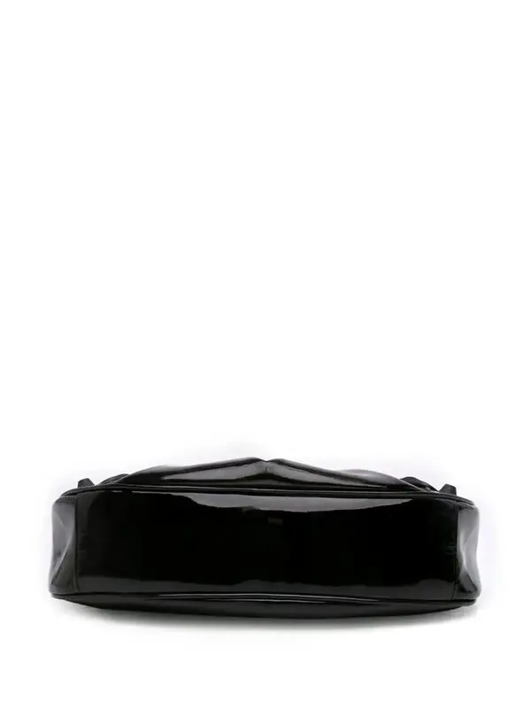 Balenciaga Patent Motocross Le Cagole Xs Crossbody Bag - Black