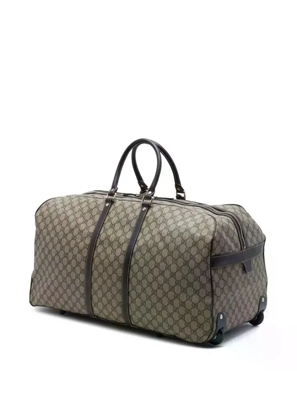 Gucci 2016-2026 Large Gg Supreme Trolley Travel Bag